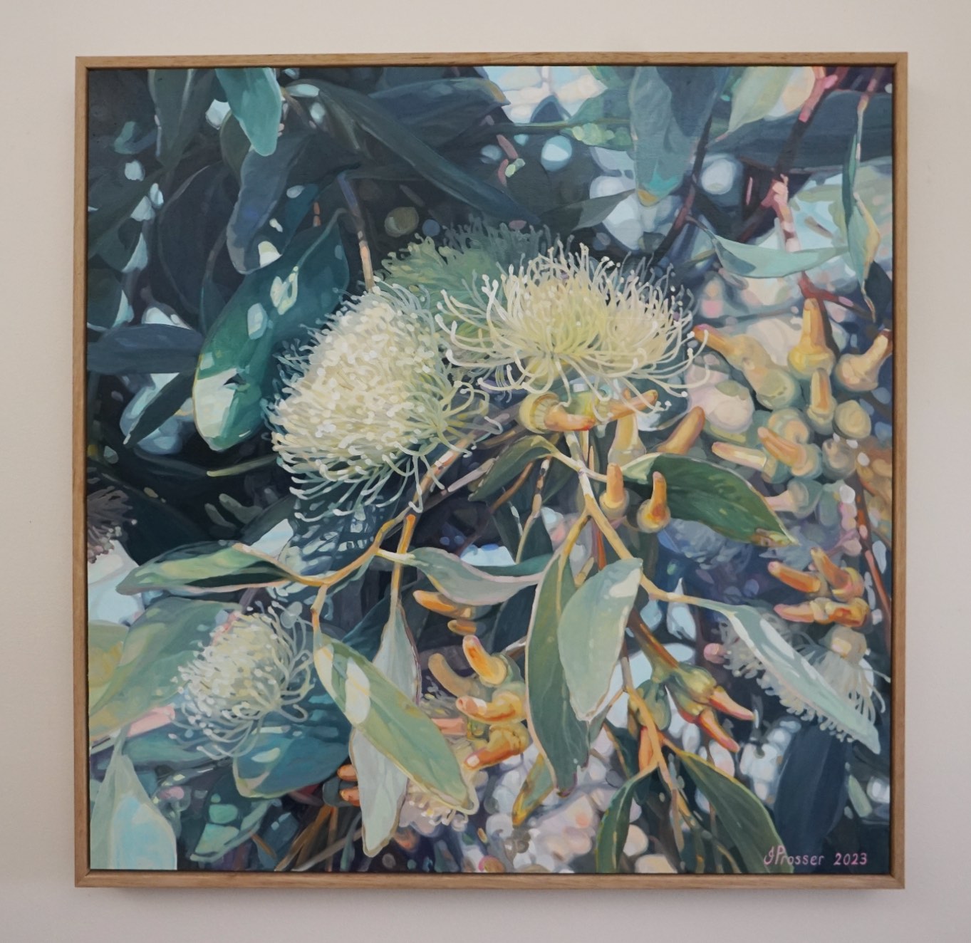 Autumn Flowering Gum Painting – JAIME PROSSER ART